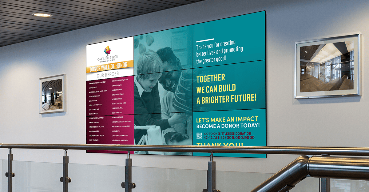 Donor Cultivation Ideas with Digital Donor Walls
