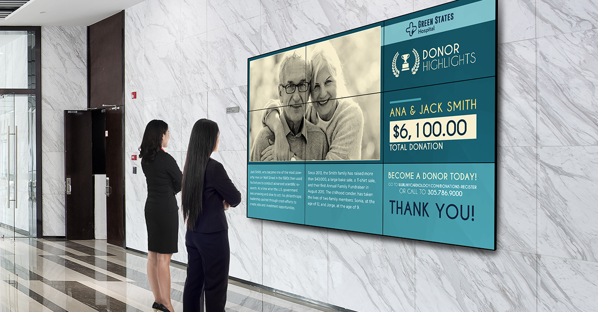 Digital Donor Recognition Walls – What to Know