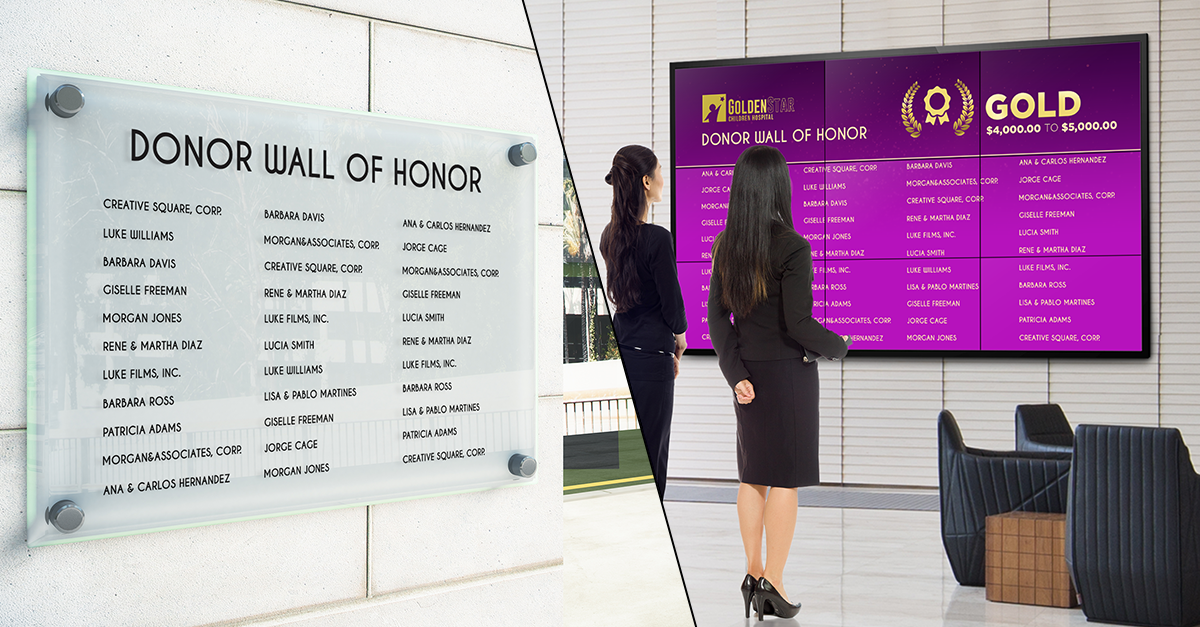 Individual Donors: How A Digital Donor Wall Can Increase Giving