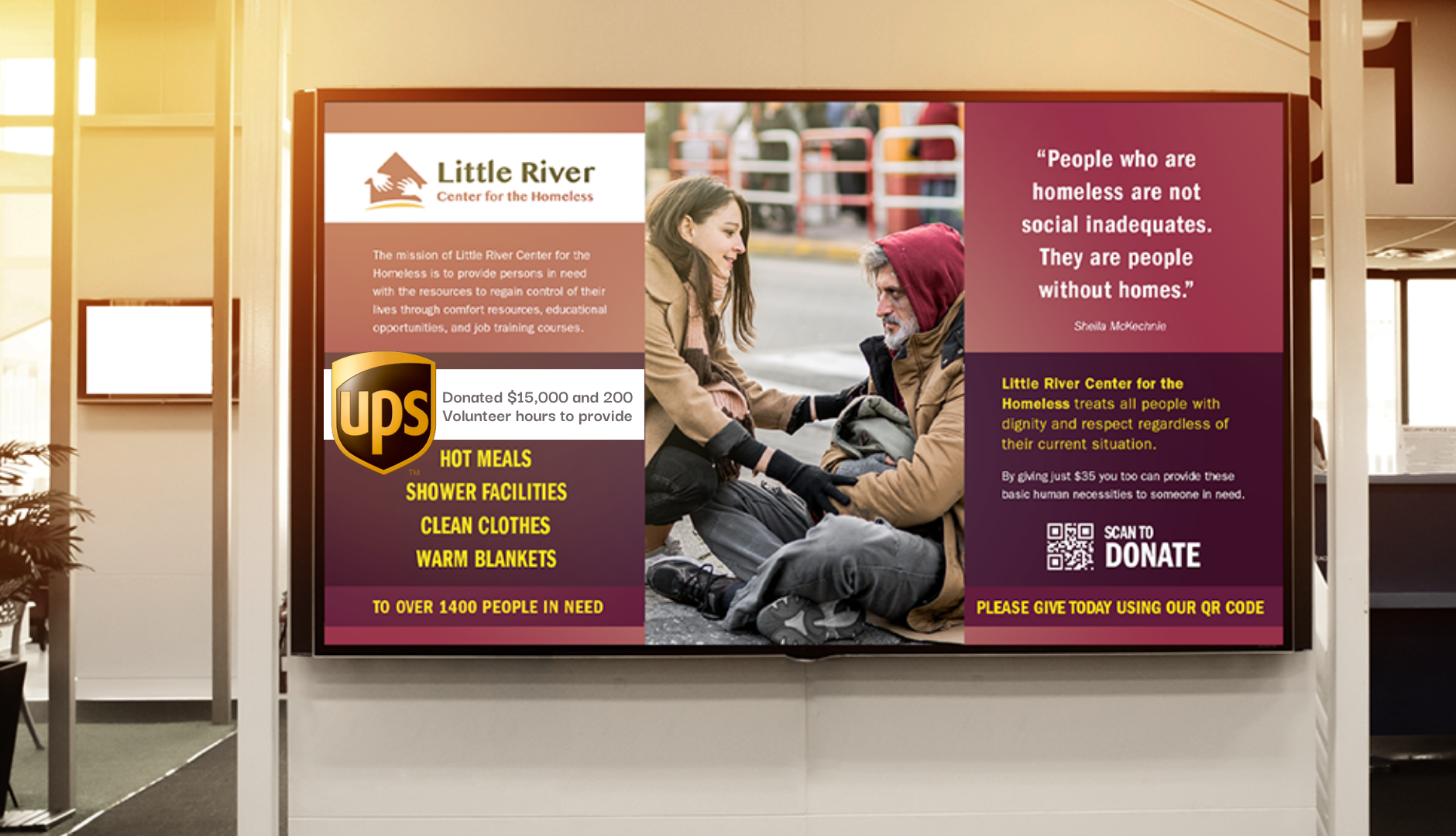 Building Nonprofit Corporate Partnerships with Digital Walls