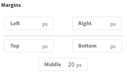 Pop Up Widget Configuration